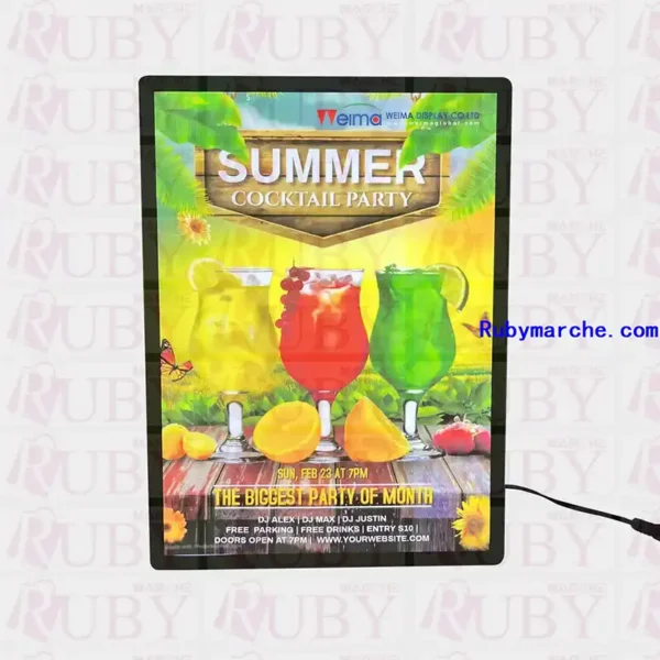Ultra Slim Led Light Box A4 Size – Rubymarche